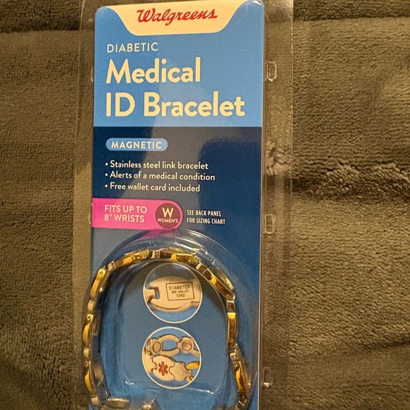 walgreens | Other | Walgreens Diabetic Medical Id Bracelet | Poshmark